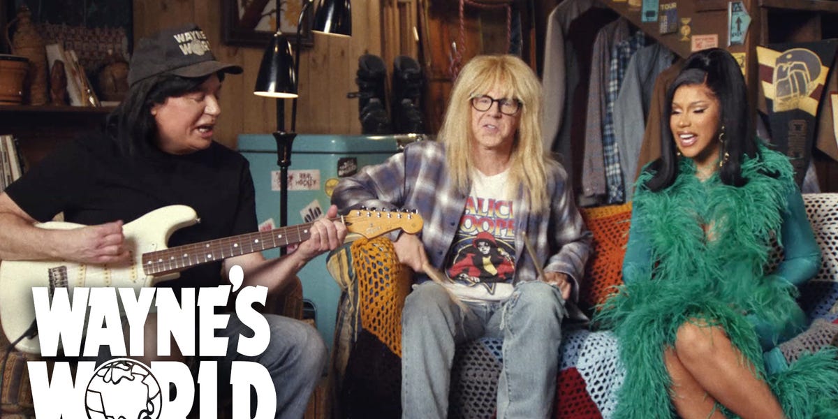 Watch Waynes World And Cardi B For Uber Eats Super Bowl Commercial