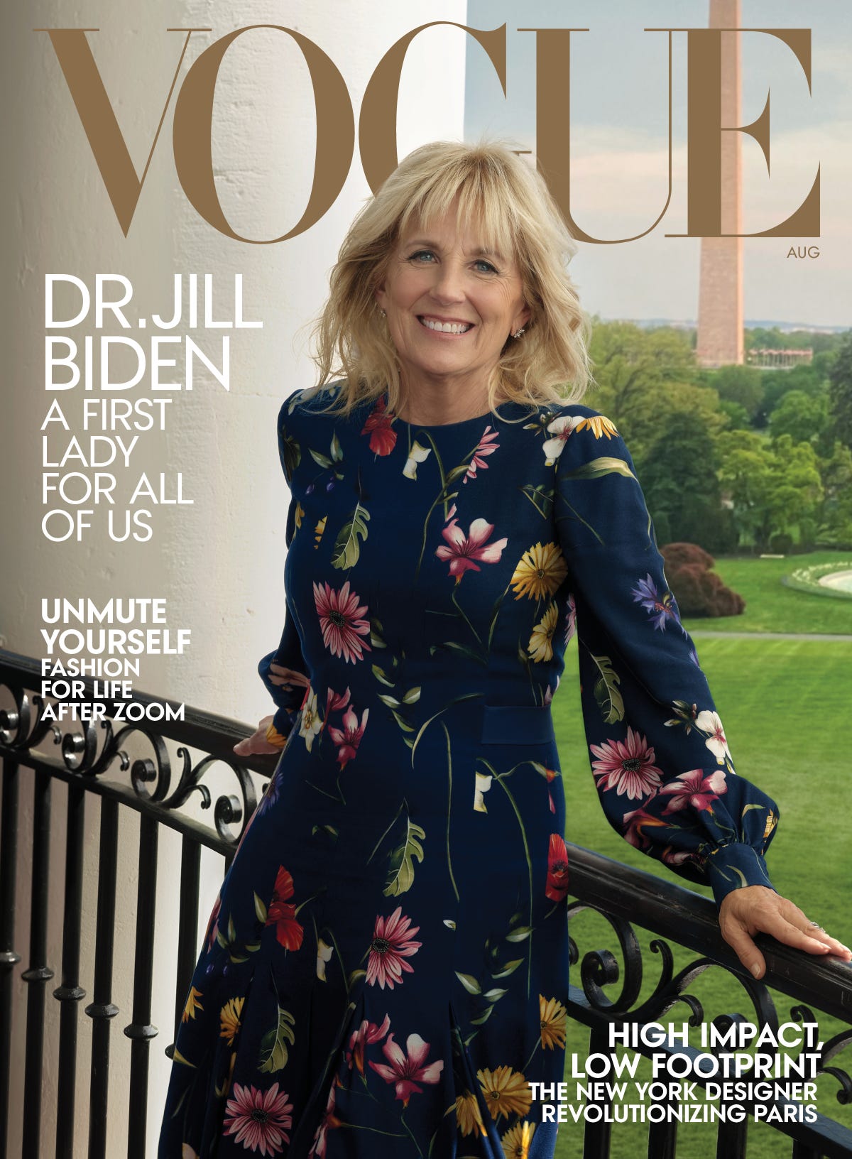 Jill Bidens Vogue Cover Shoot Provides A First Look At The Biden White House Decor