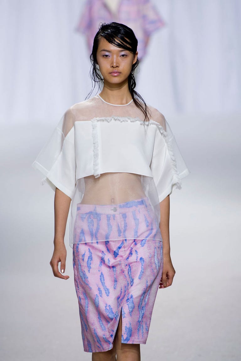 Sheer Trend Spring Summer 2014 New York Fashion Week Sheer Styles