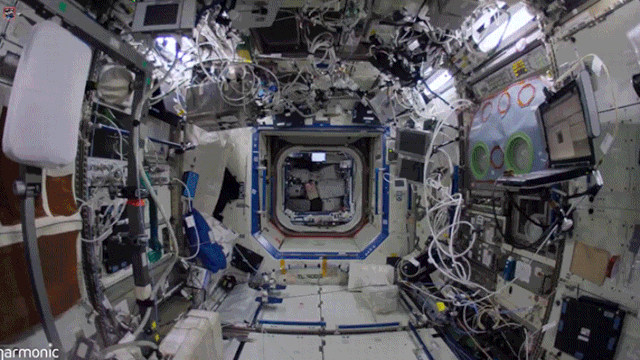 International Space Station Interior
