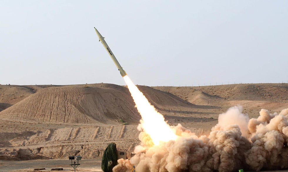 Iran Launched A Salvo Of Ballistic Missiles At Isis