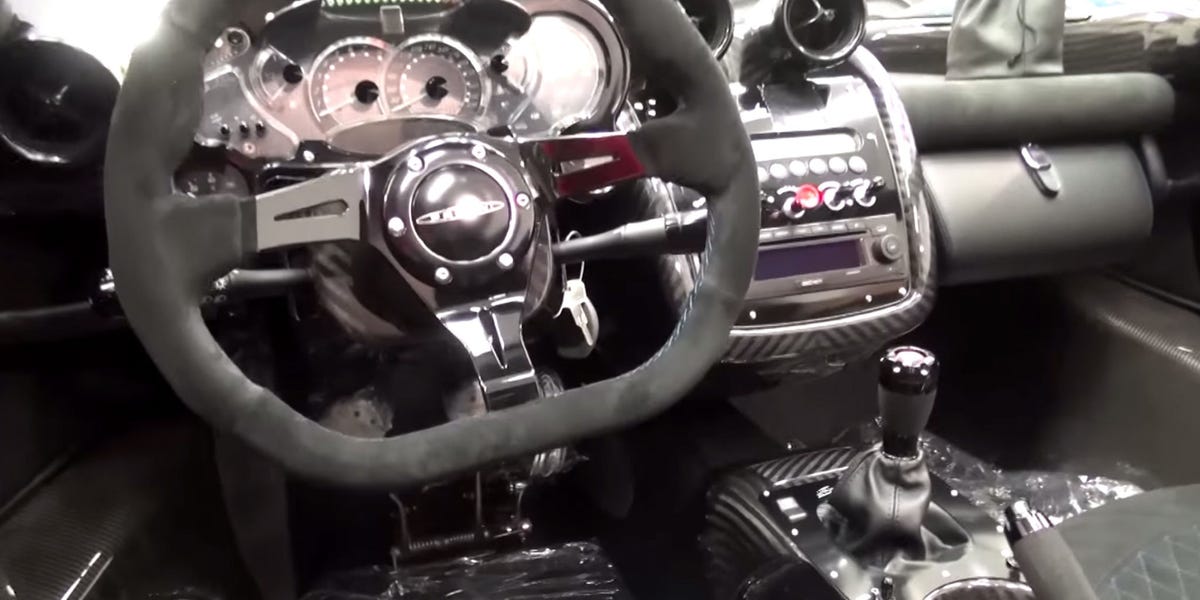 Brand New Stick Shift Pagani Zonda Sneers At Flappy Paddle Hybrids