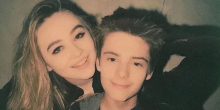 Sabrina Carpenter And Corey Fogelmanis Reunited For The Most Romantic