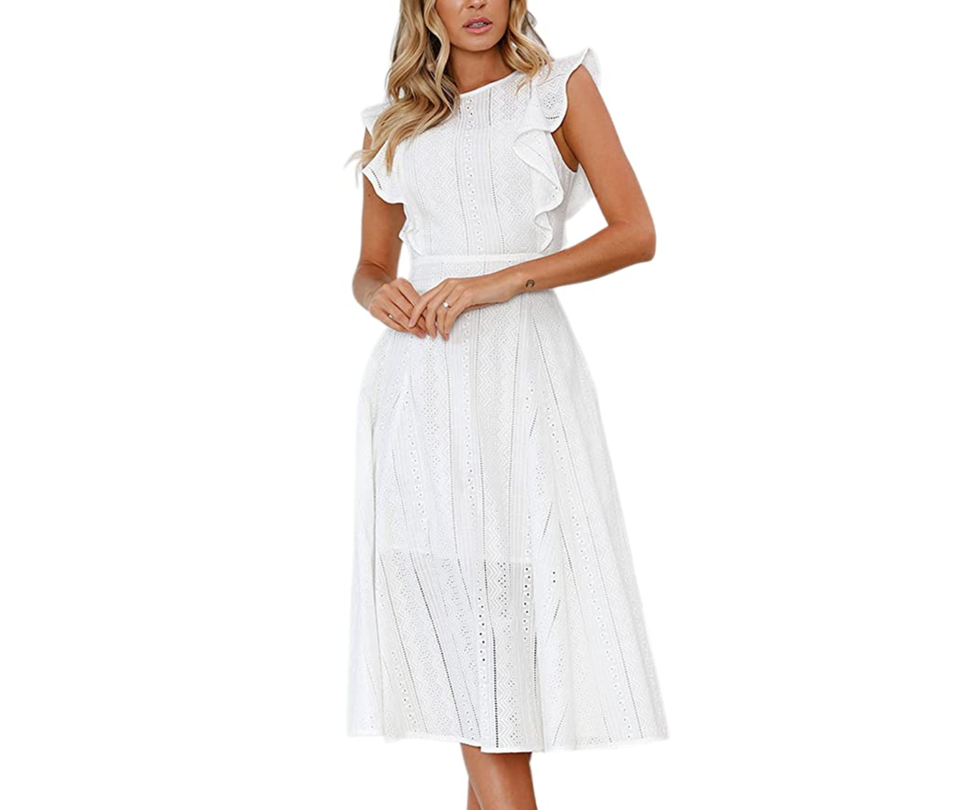 25 Cute Midi Dresses For Women To Wear 2024