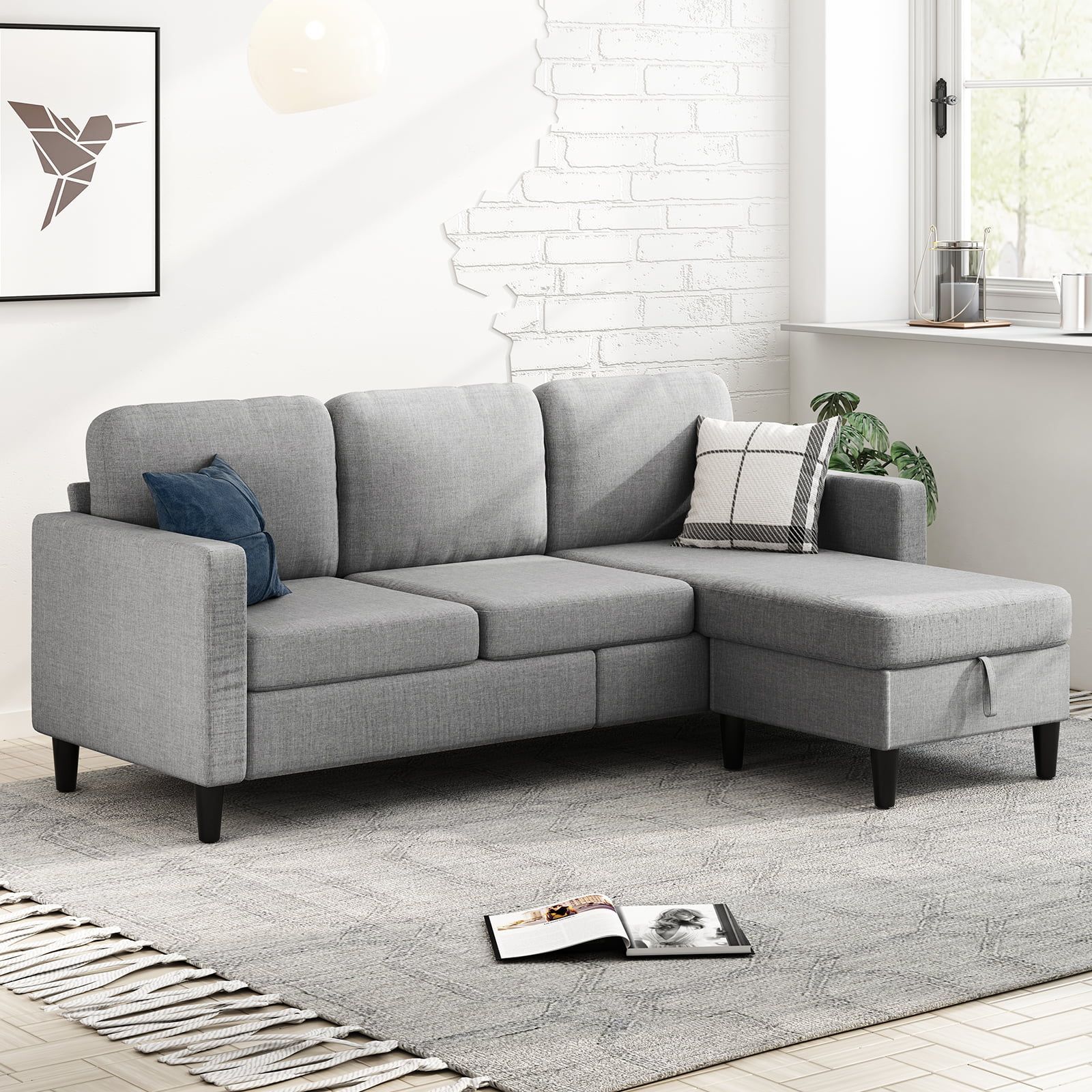 Walmart small couches store