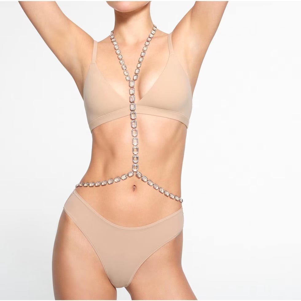 Swarovski And Skims Came Together For A Bedazzled Collection