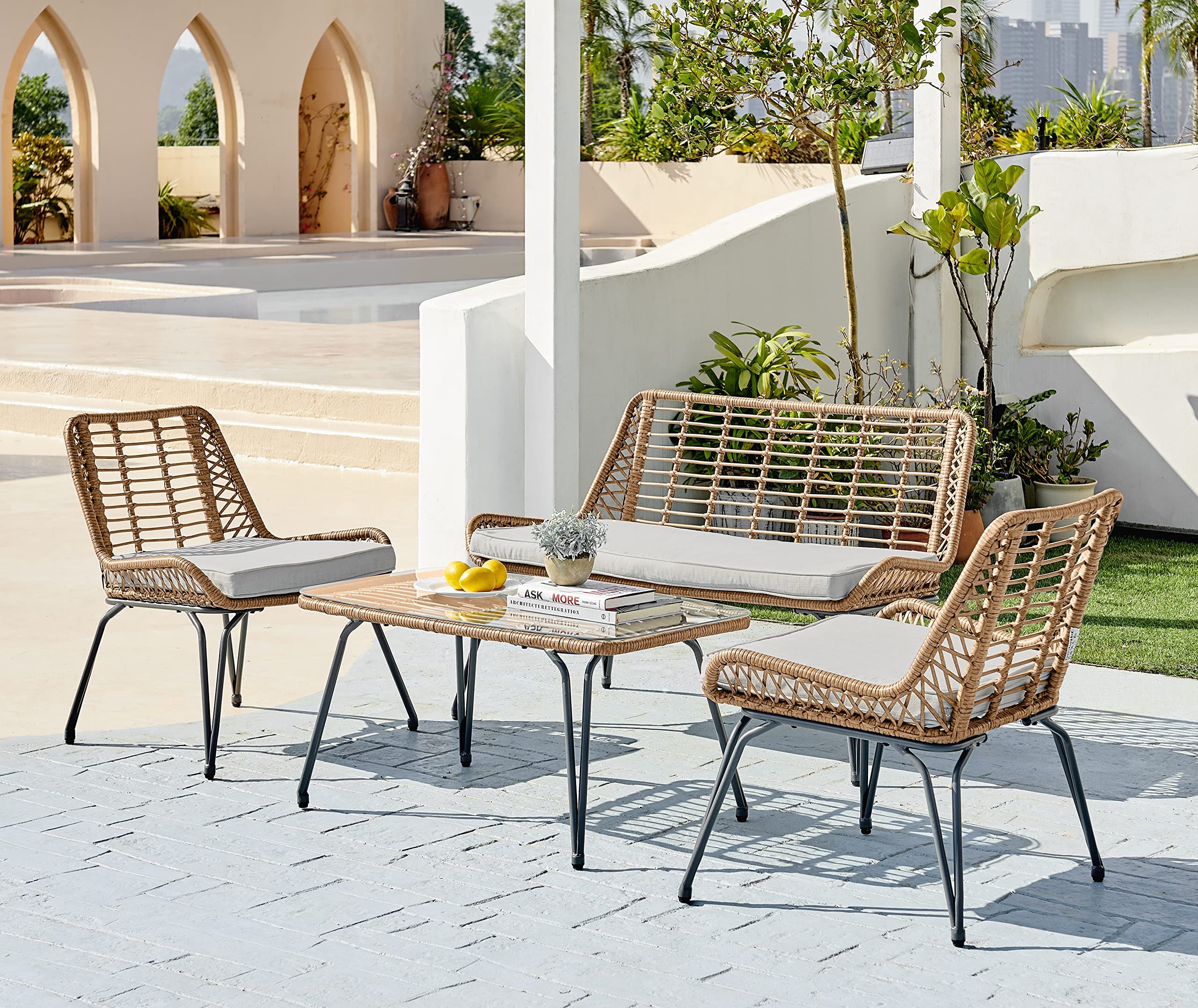 Habitat space saving patio set store