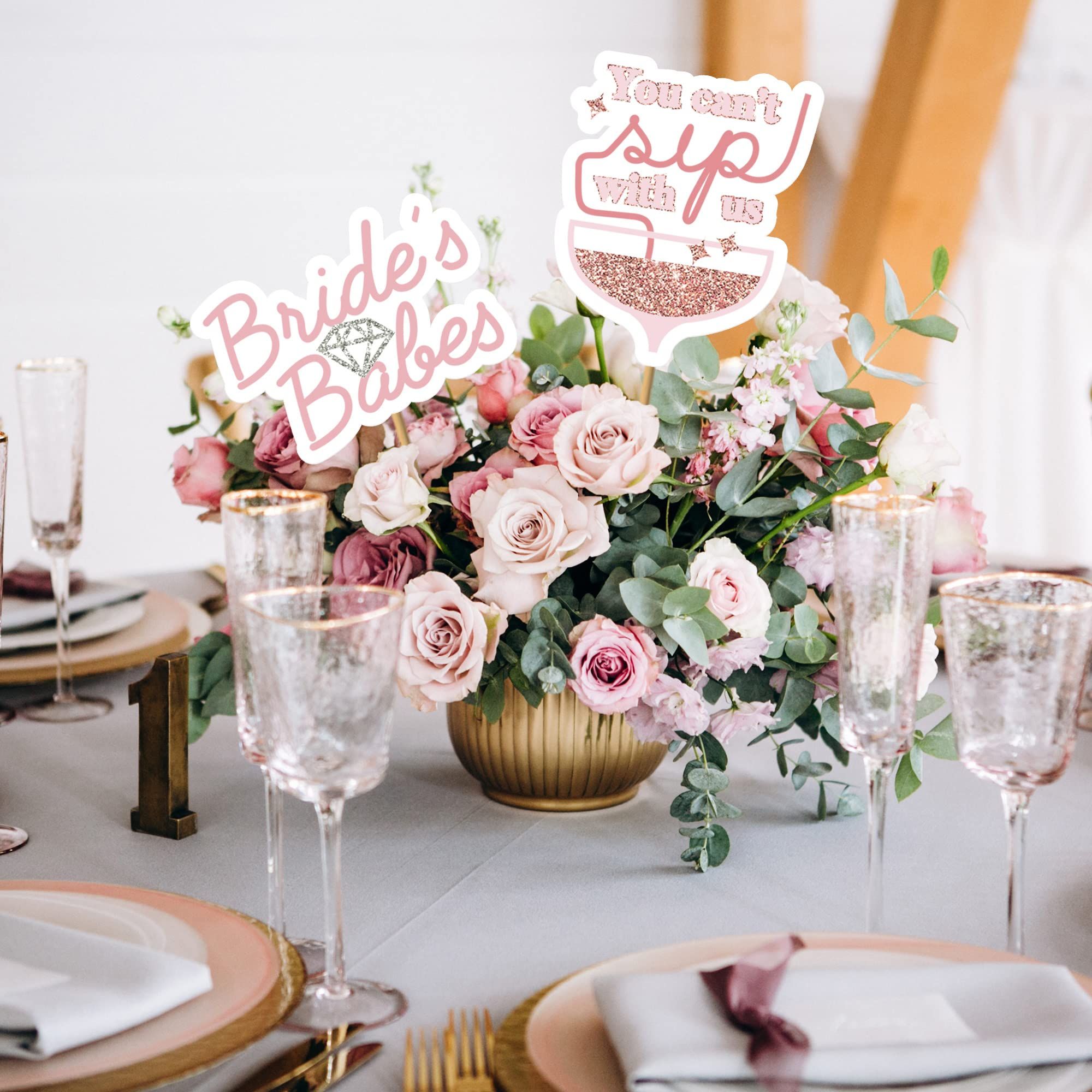 Bridal shower table decorations store