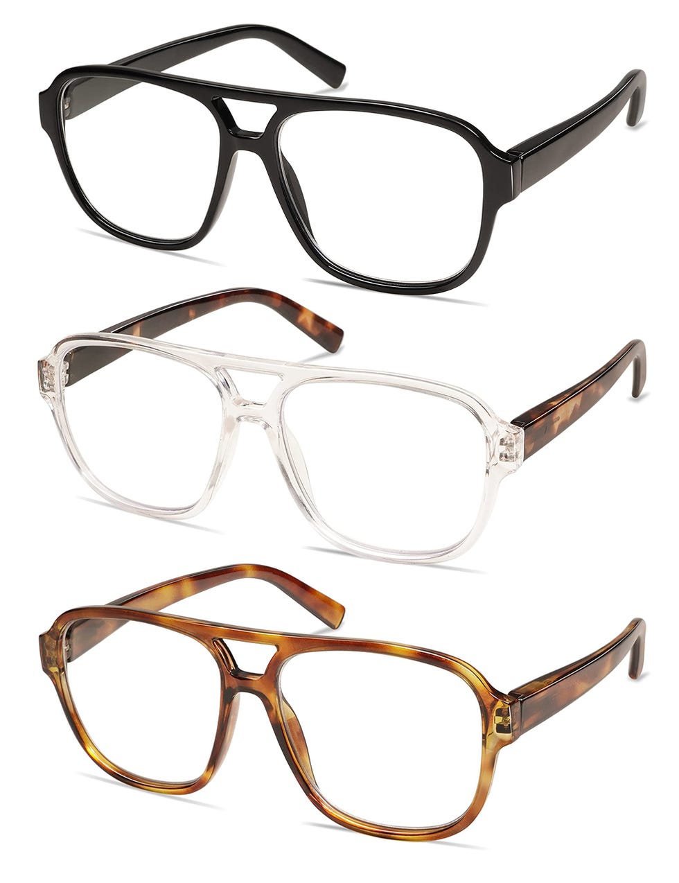 Amomoma 3 Oversized Aviator Spring Hinge Reading Glasses Review Editor