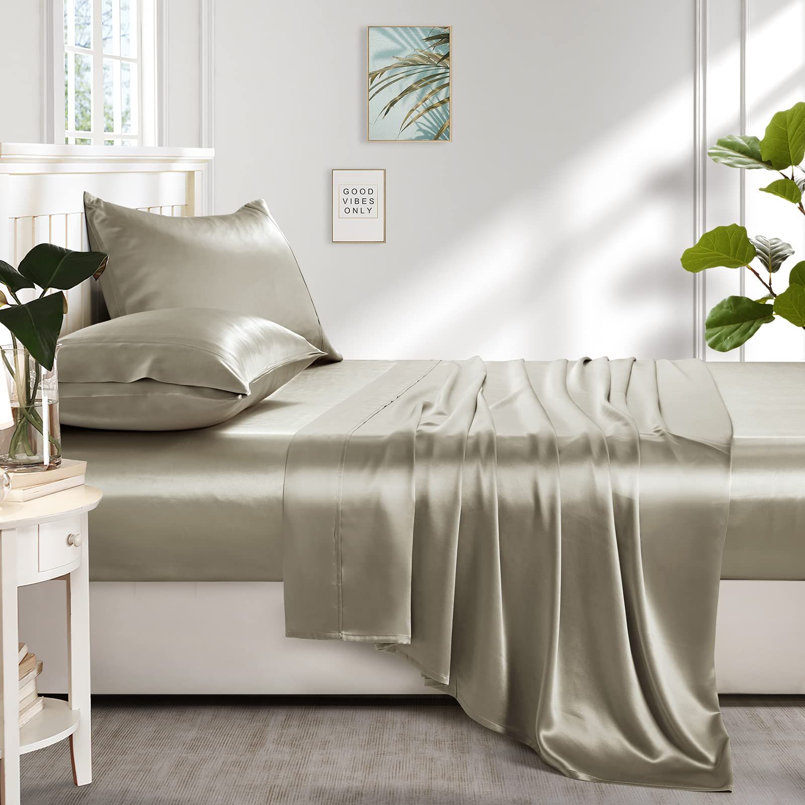 Best silk sheets store