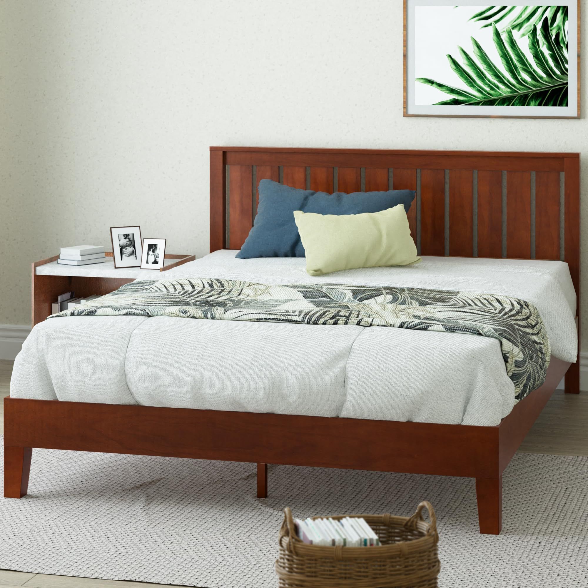Zinus 12 inch wood platform bed store