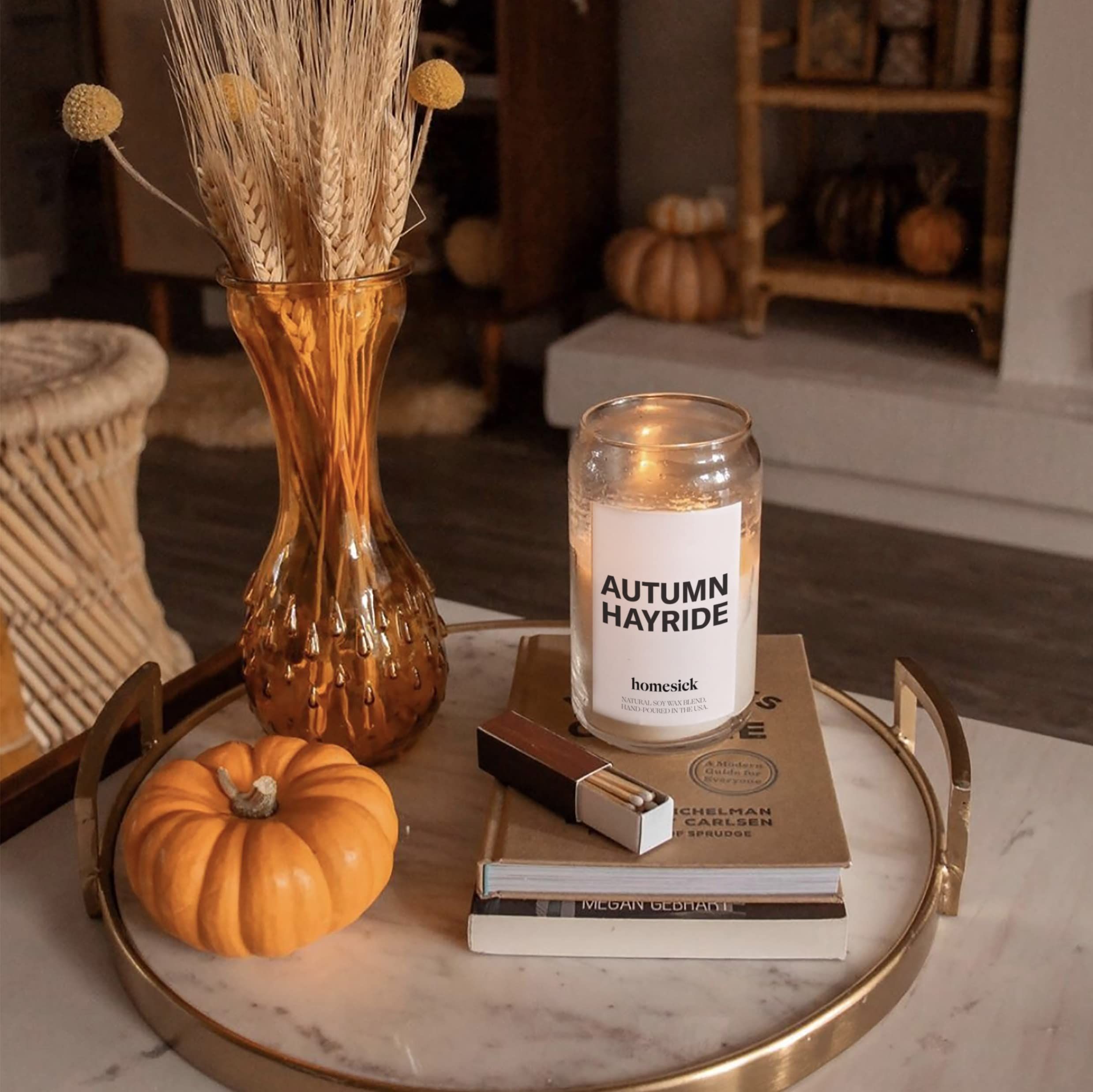 Candles for fall store