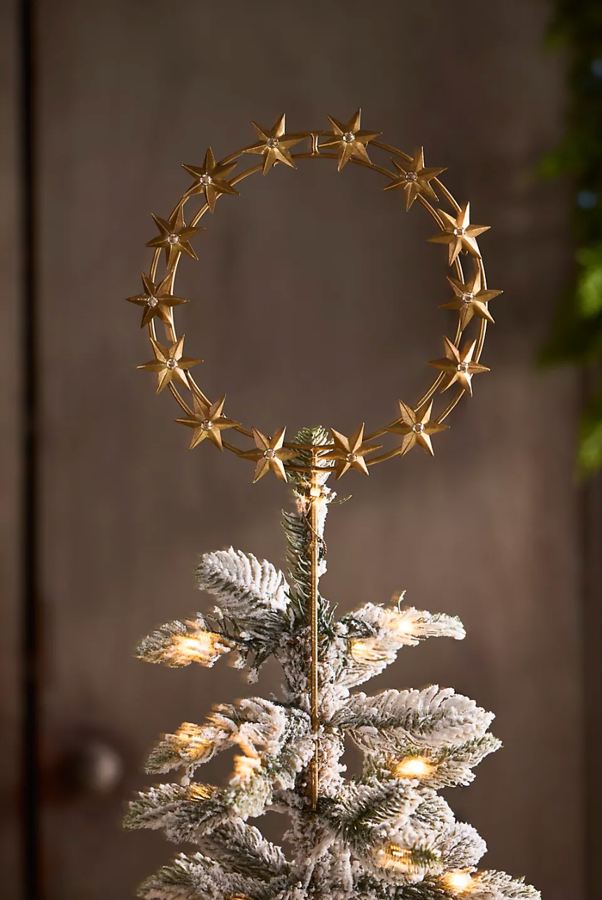 Luxury christmas tree toppers store