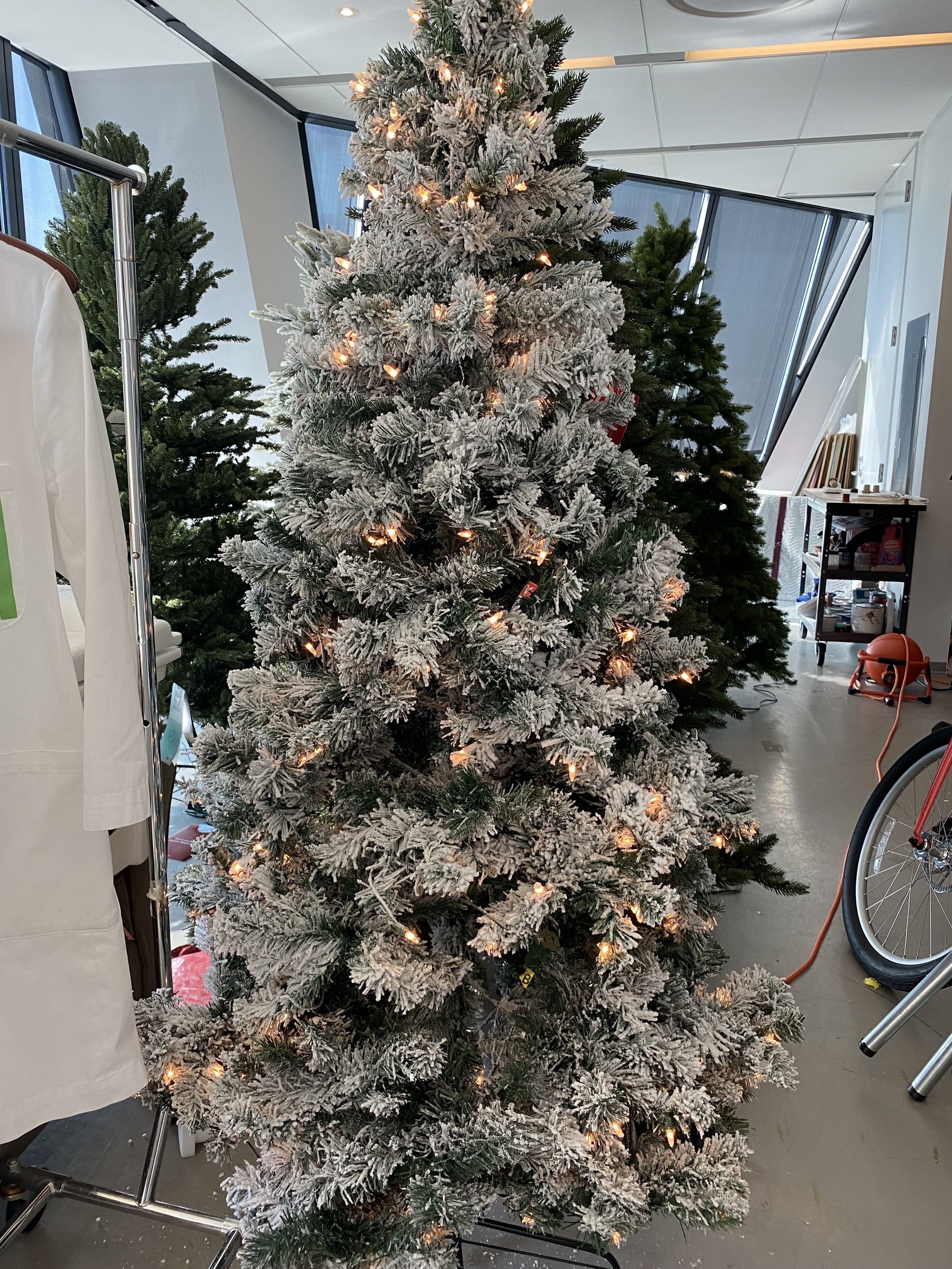 Fake christmas tree shop store