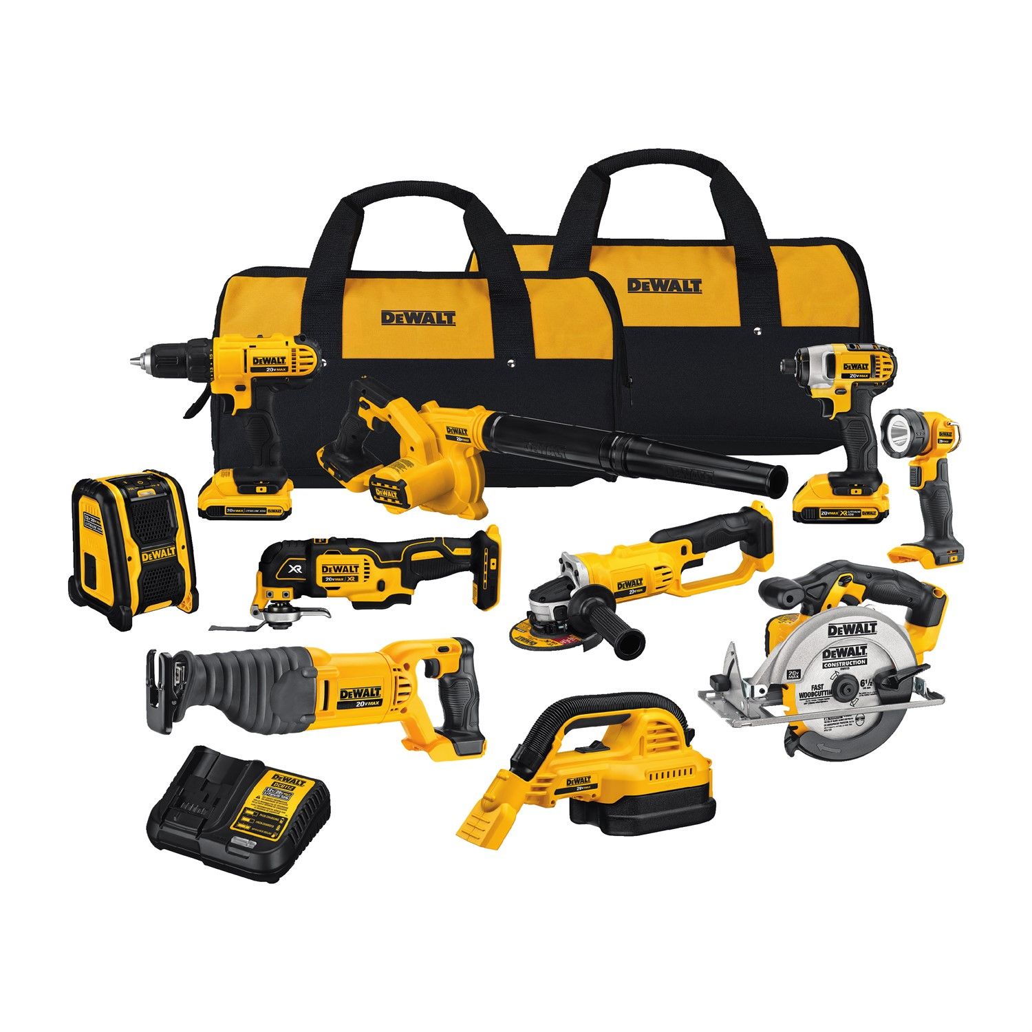 Biggest dewalt combo kit store
