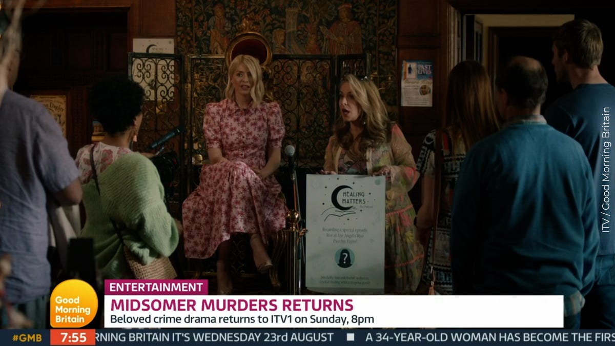Holly Willoughby's Midsomer Murders role gets first-look teaser Holly Willoughby's Midsomer Murders role gets first-look teaser