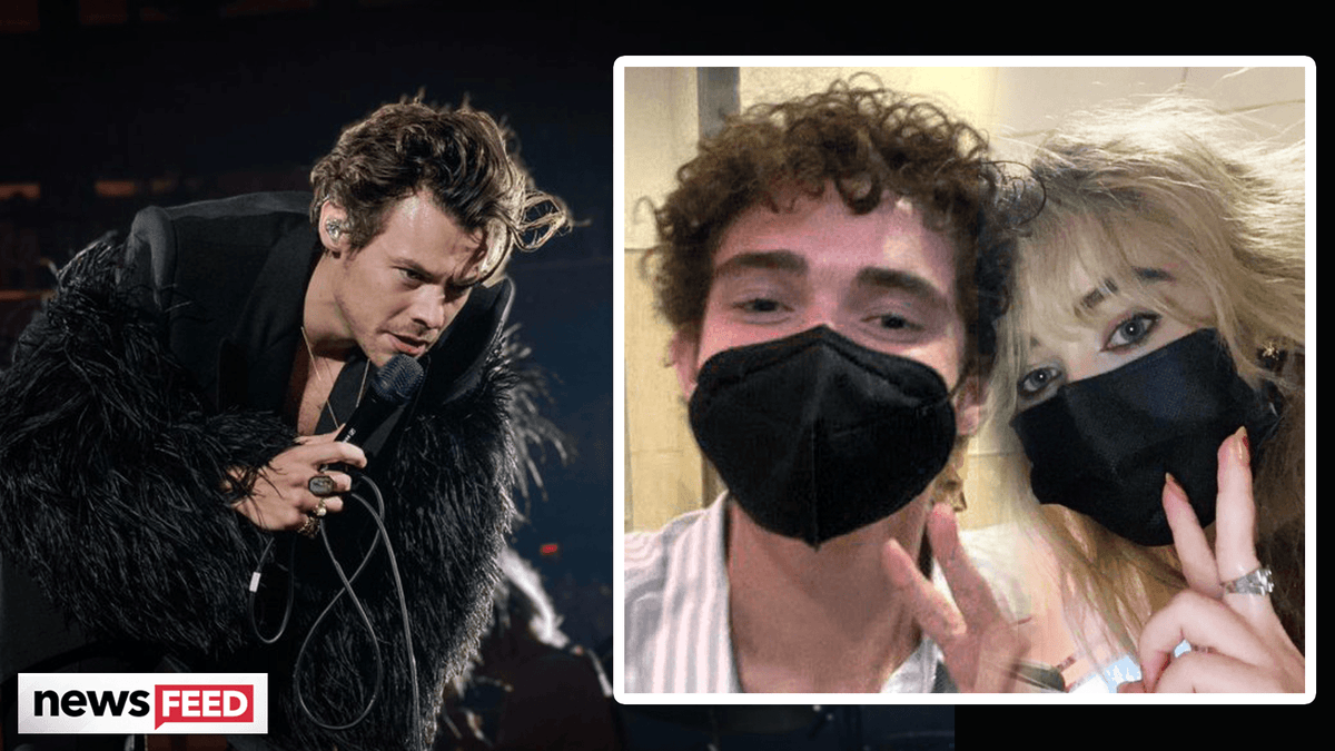 Joshua Bassett And Sabrina Carpenter Seen At Harry Styles Love On Tour