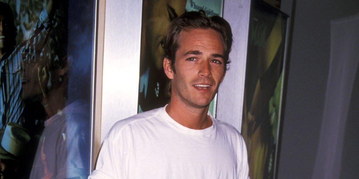 Luke Perry And His Son Look Like Twins Video Of Jack Perry